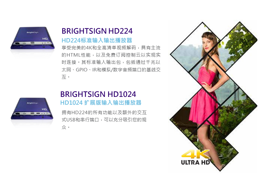 Brightsign数字标牌媒体播放器 - Asiavoila